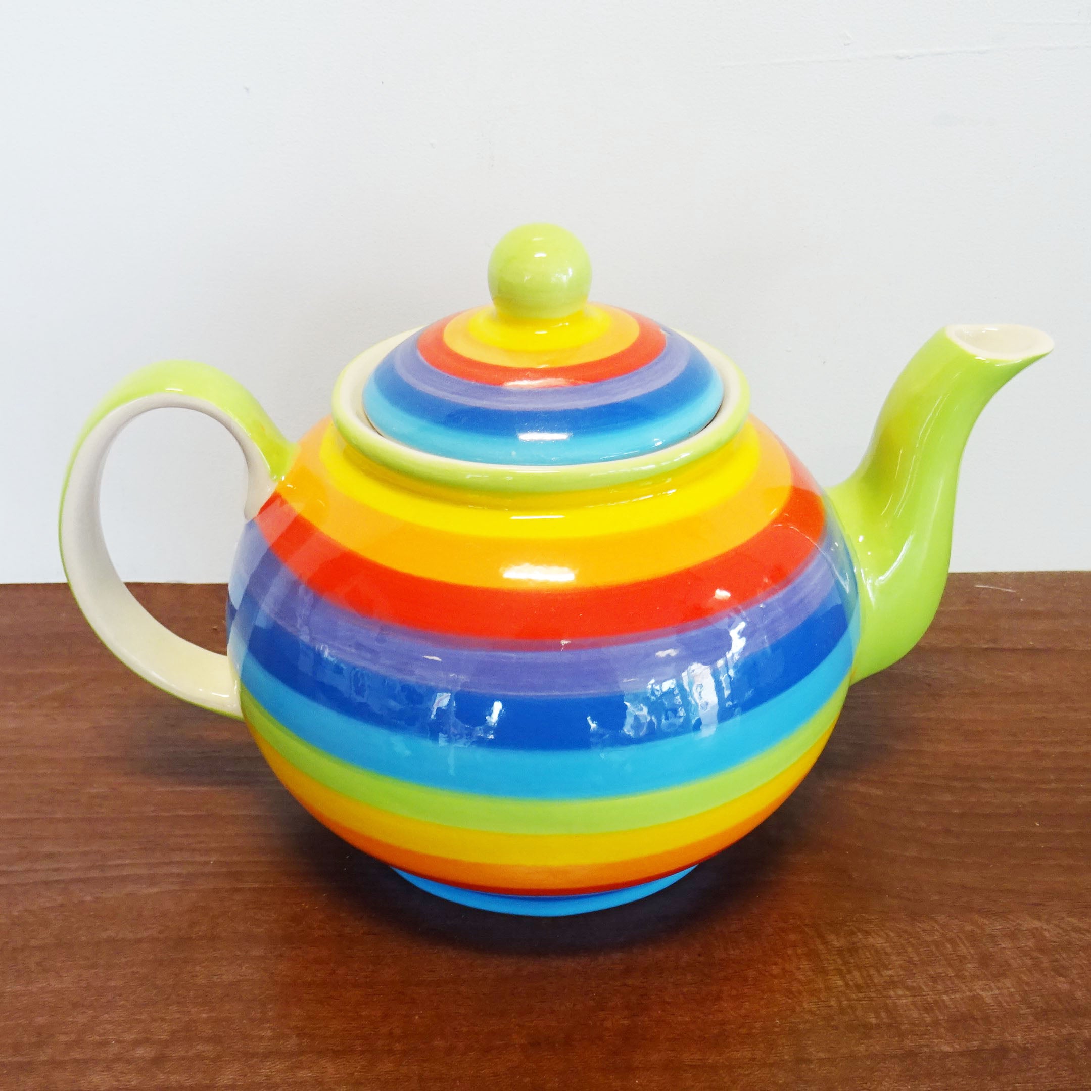 Large Rainbow Tea Pot | Tableware | Voyage Fair Trade