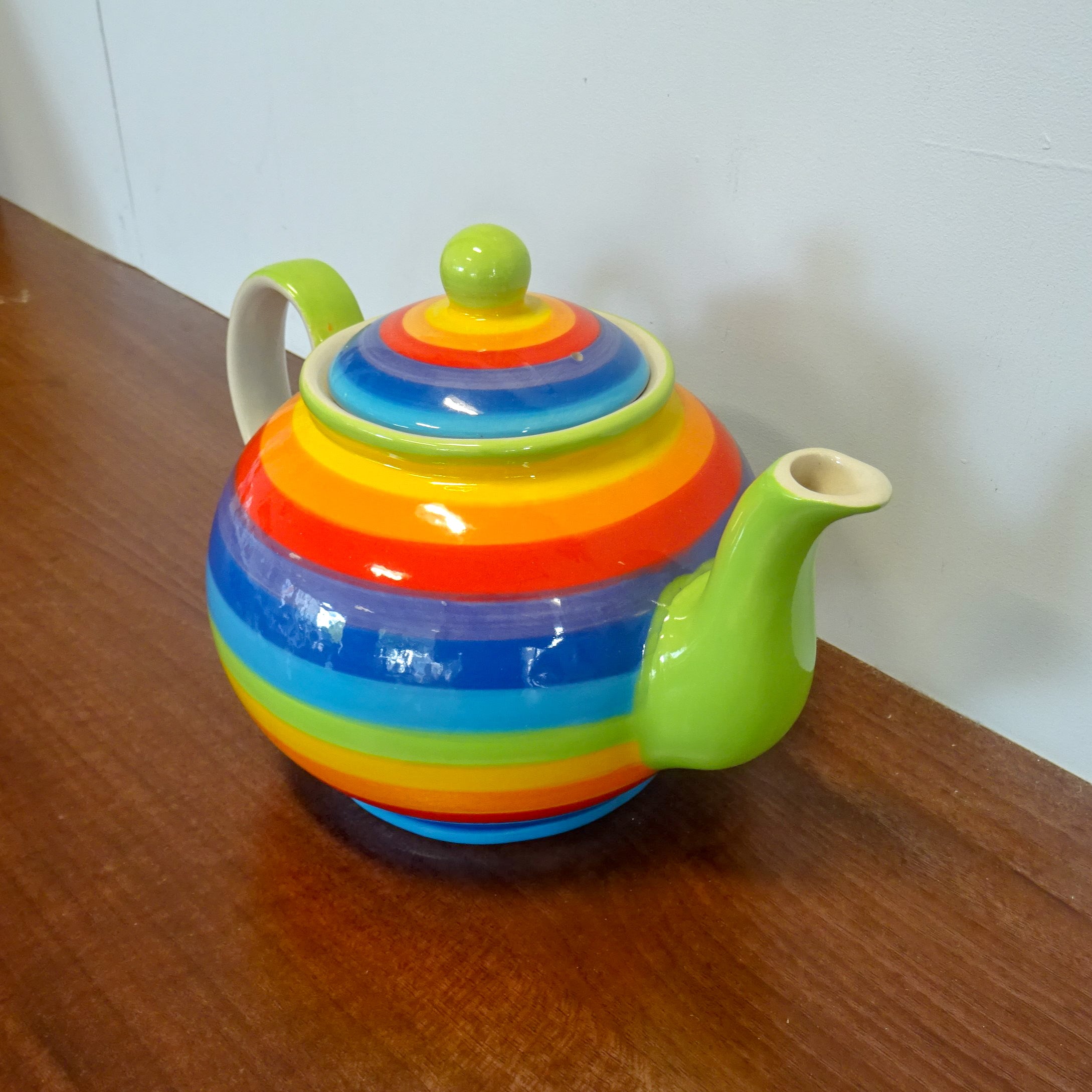 Large Rainbow Tea Pot | Tableware | Voyage Fair Trade