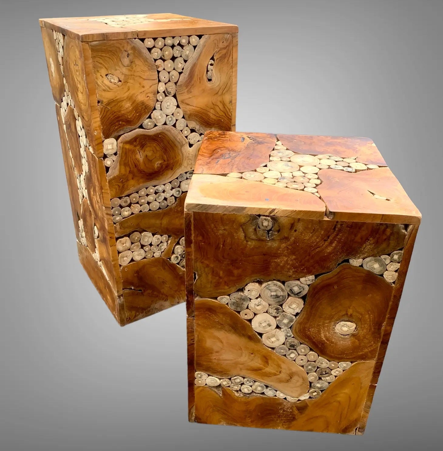 Teak Display Plinth Table | Home Accessories | Voyage Fair Trade Online Shop